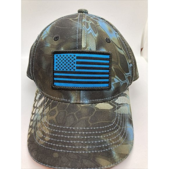 Kryptek | Accessories | Kryptek Typhon Hat Camo Baseball Military Outdoor Cap Q3 Tech Blue Usa ...